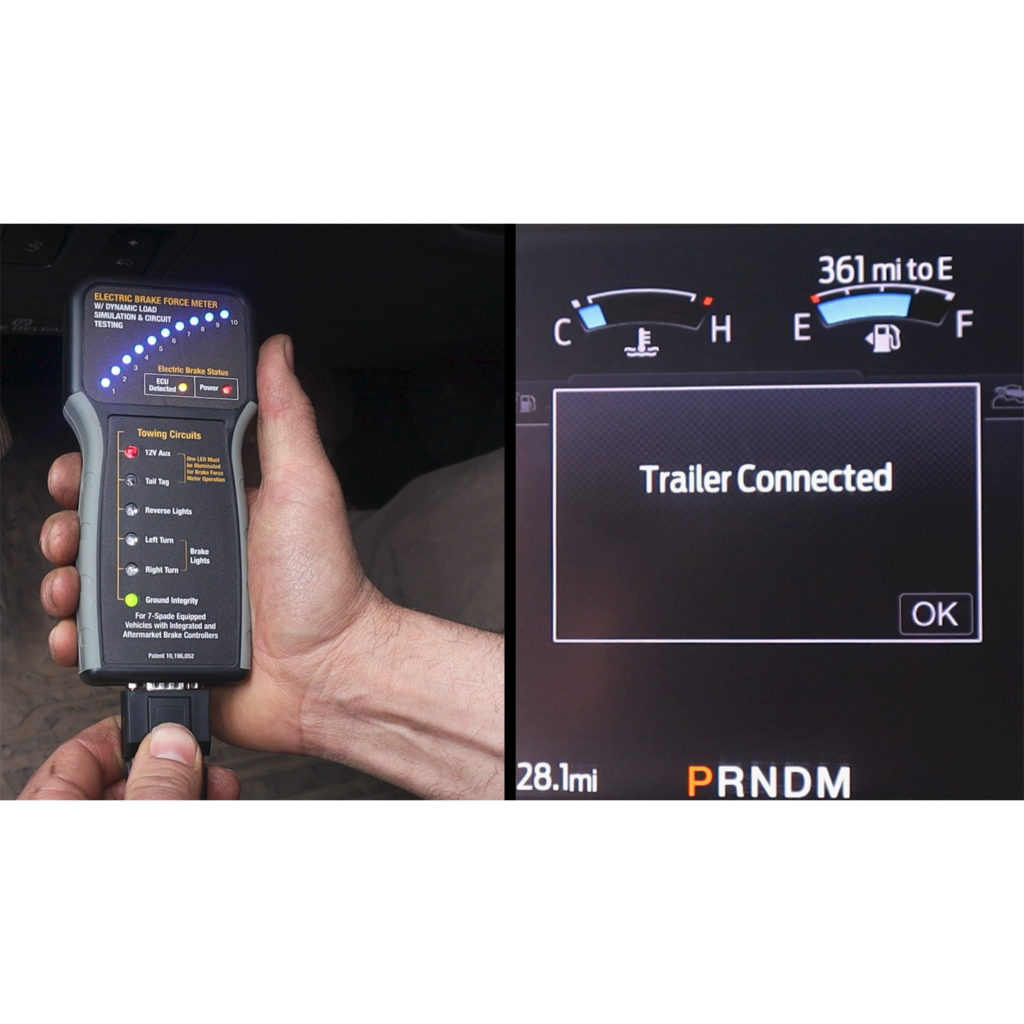 Electric Brake Force Meter | Test Vehicle Trailer Light