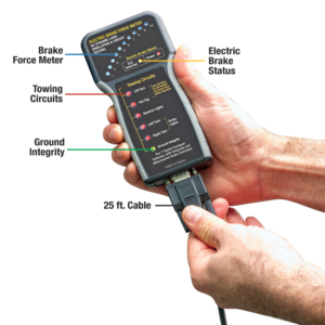 Electric Brake Force Meter | Test Vehicle Trailer Light