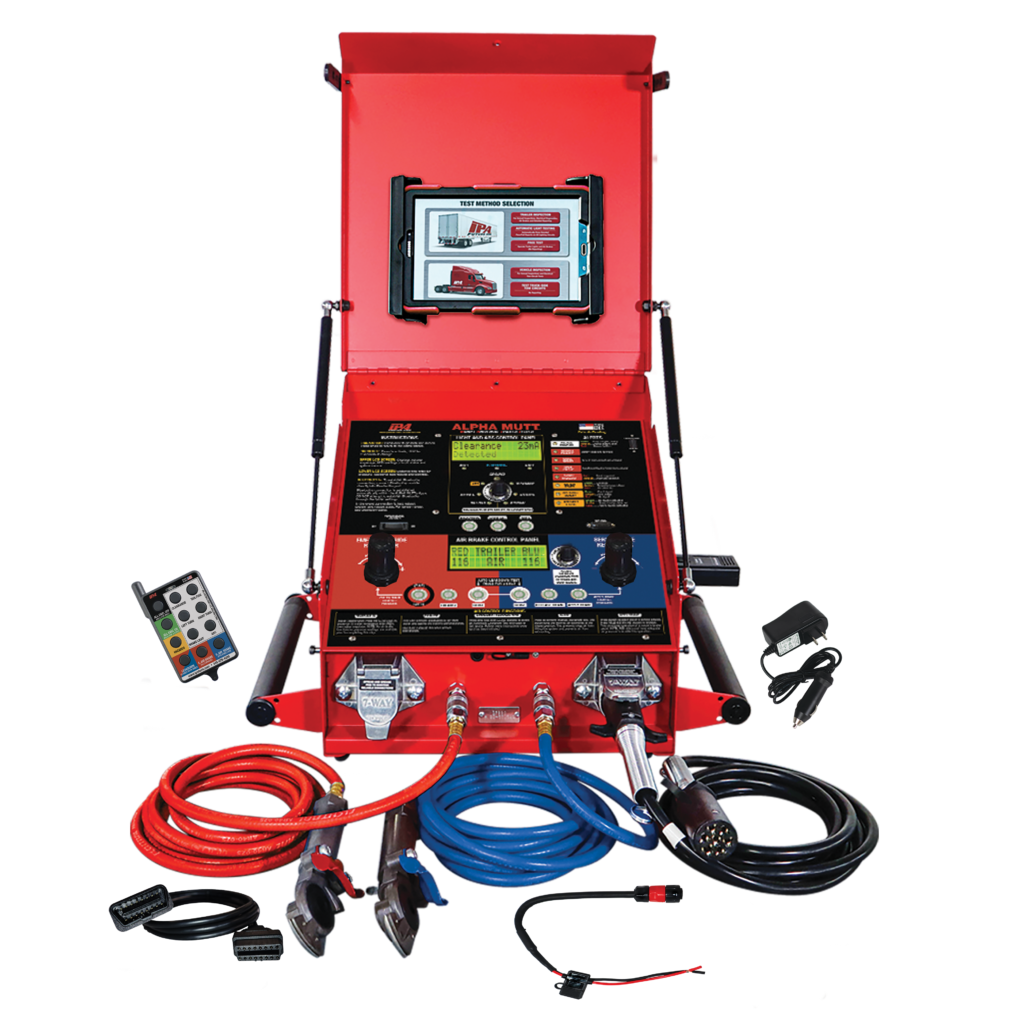 Mobile Universal Tractor Trailer Light Tester Equipment