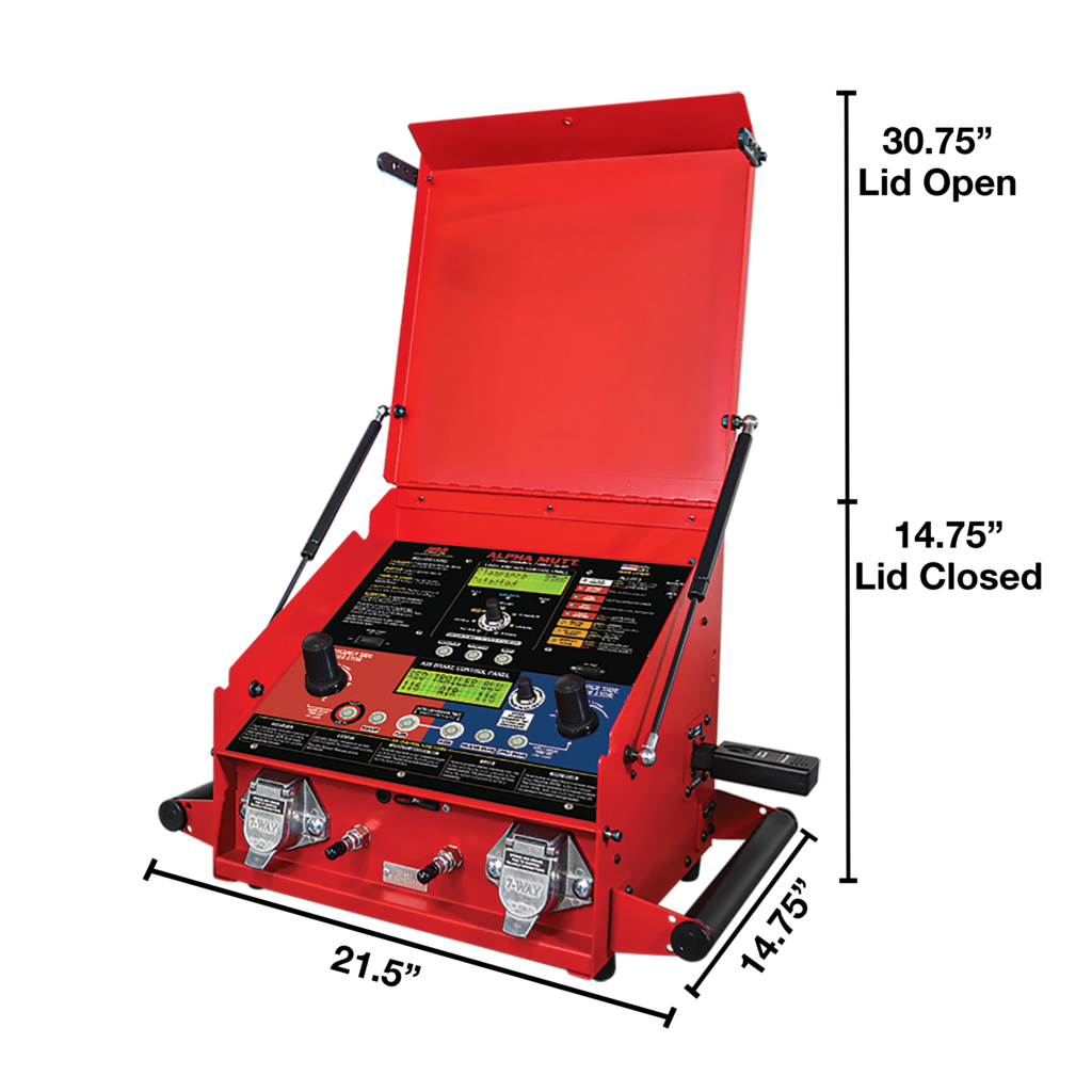 Alpha MUTT® (2nd Gen) w/ ABS, Built-In Battery & Rugged Tablet Bench ...