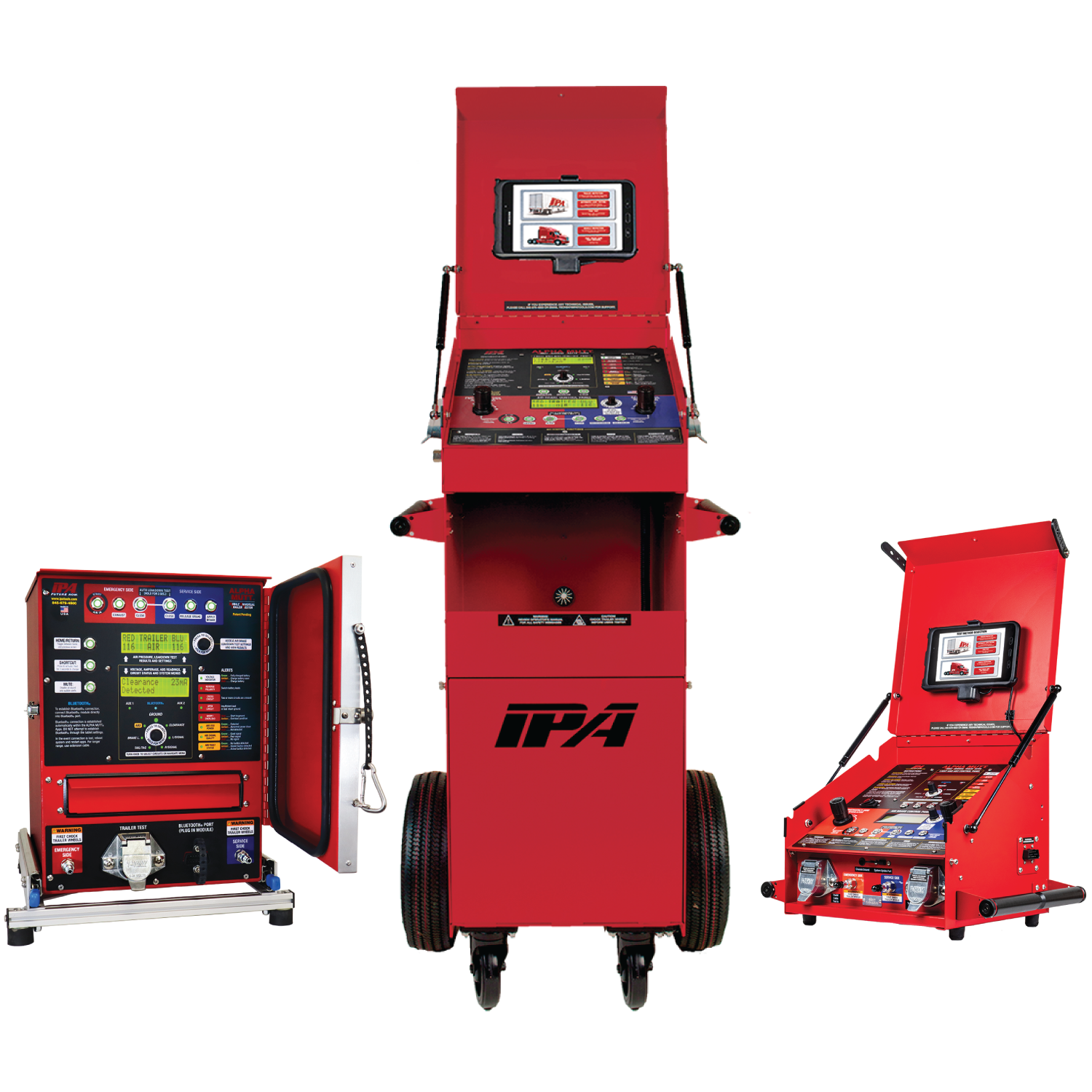 Mobile Universal Tractor Trailer Light Tester Equipment