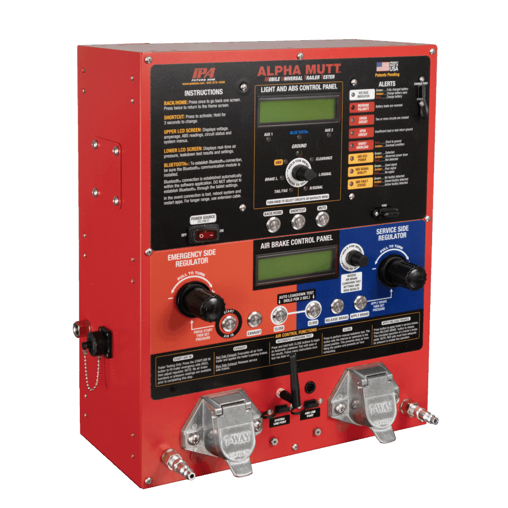 Mobile Universal Tractor Trailer Light Tester Equipment